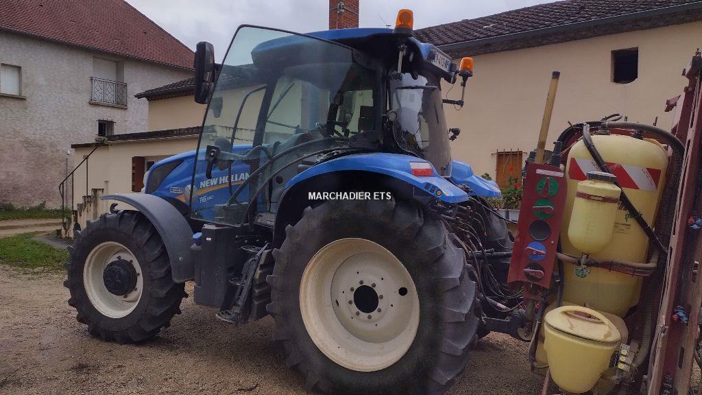 NEW HOLLAND T6 180 ELECTRO d'occasion - Tracteur agricole - 145 ch - 2018