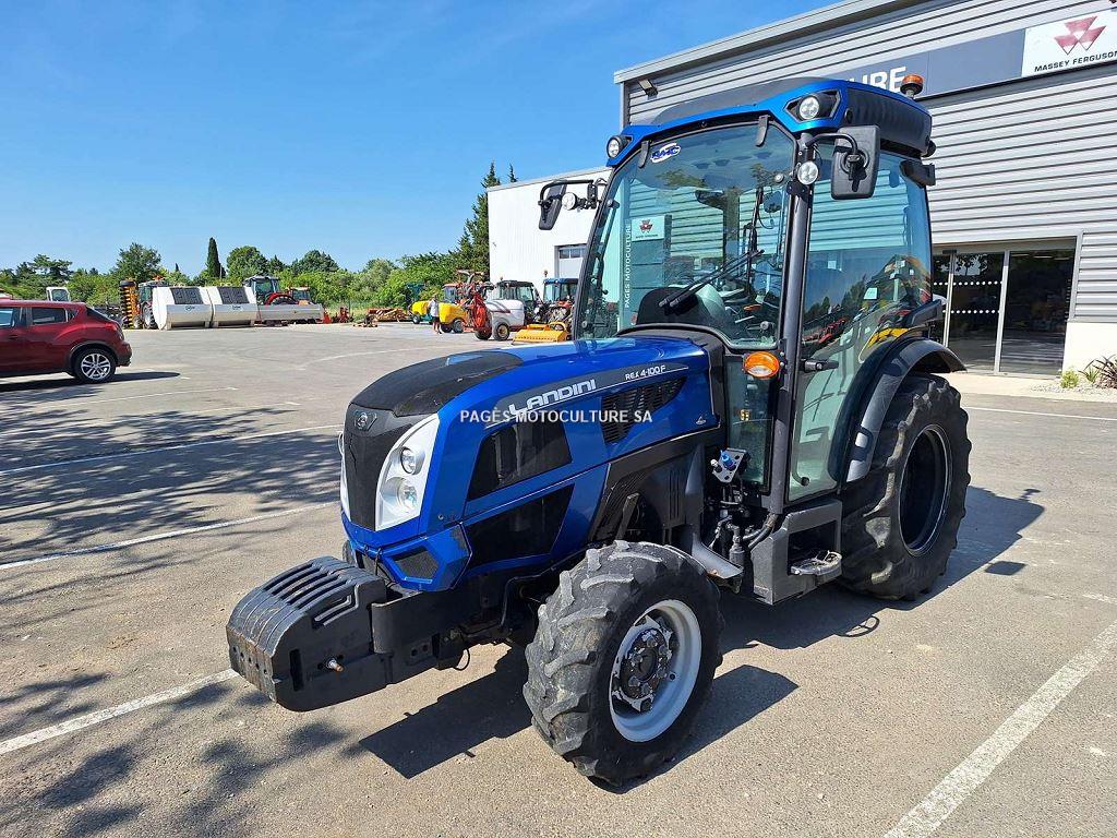 LANDINI REX 4.100F d'occasion - Tracteur vigneron/fruitier - 95 ch - 2021