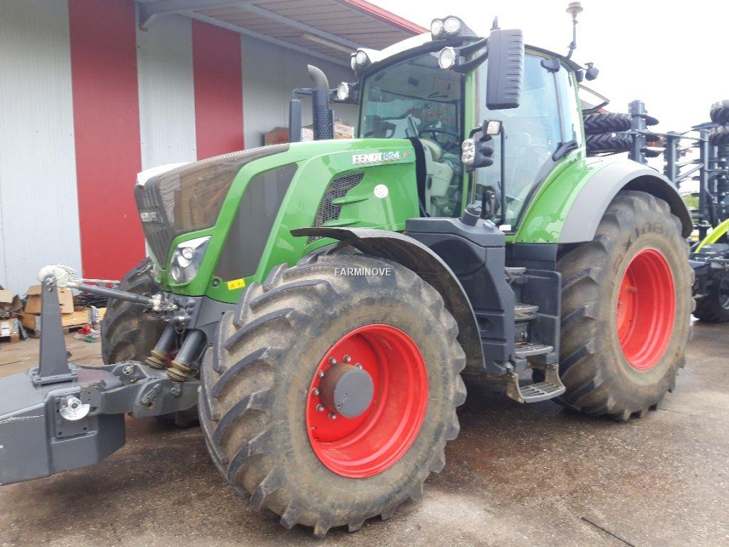 FENDT 824 PROFI + d'occasion - Tracteur agricole - 240 ch - 2018