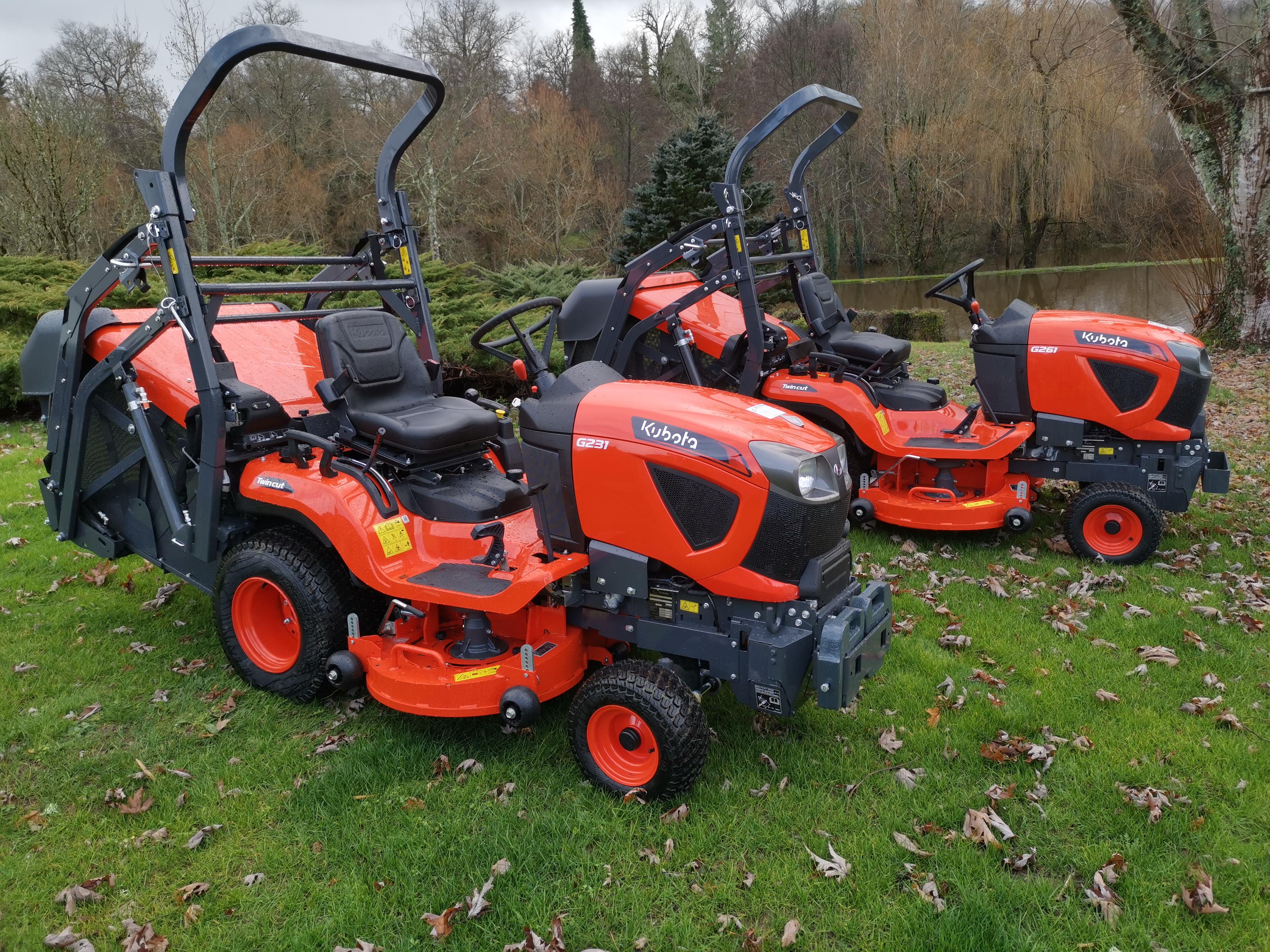 Tondeuse autoportée pro Kubota G 231 HD - Limagri Moreau
